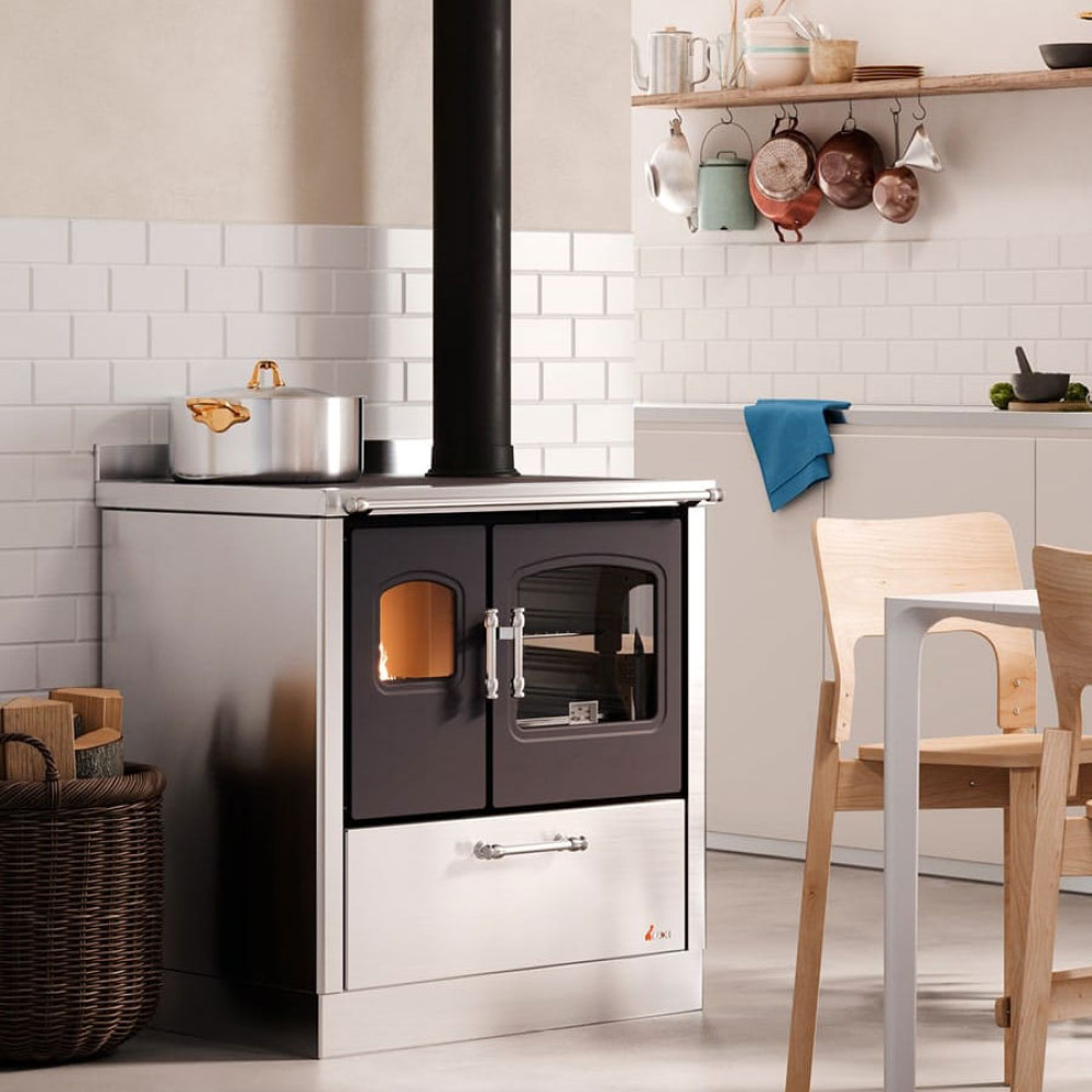 Nr.1 Malkas Plītis, Malkas Plīts ar Cepeškrāsni - Norvēģu Kamīni